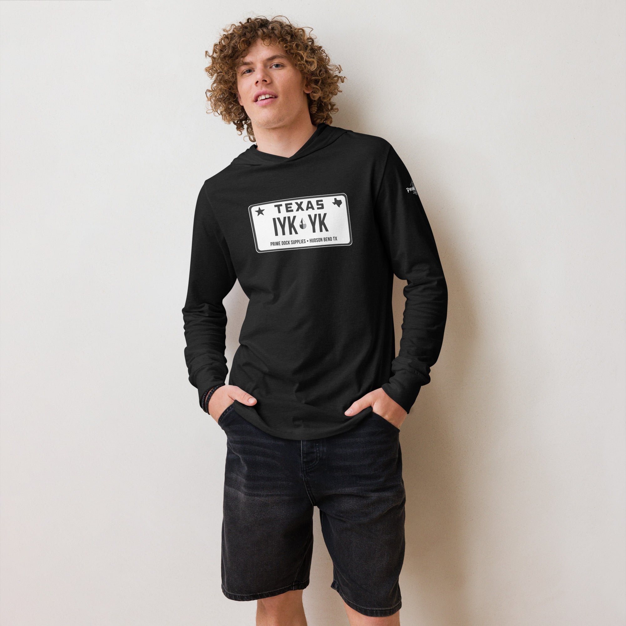 Hooded long-sleeve tee – Prime Dock Supplies