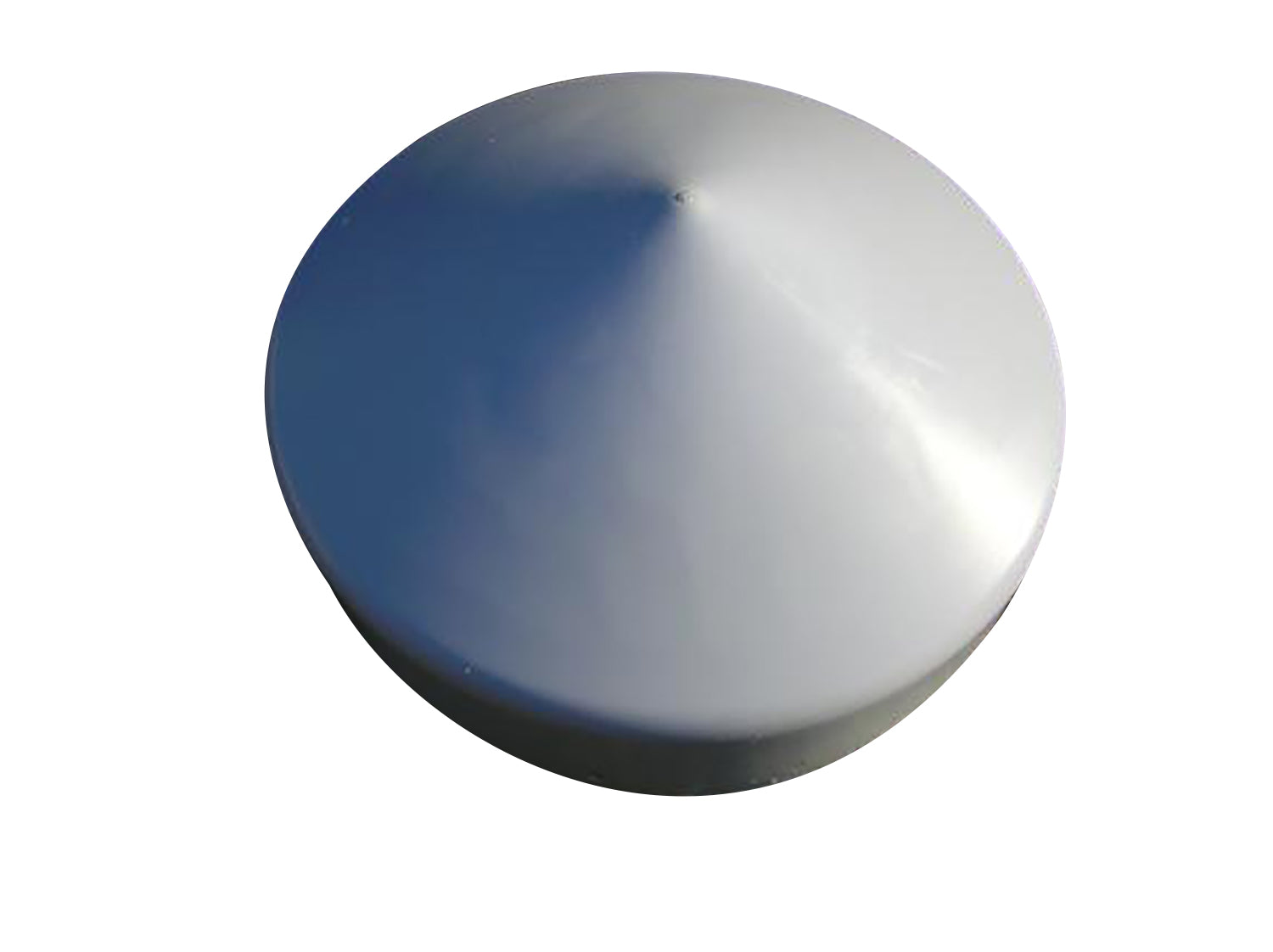 7" White Cone Shaped Pile Cap – Prime Dock Supplies